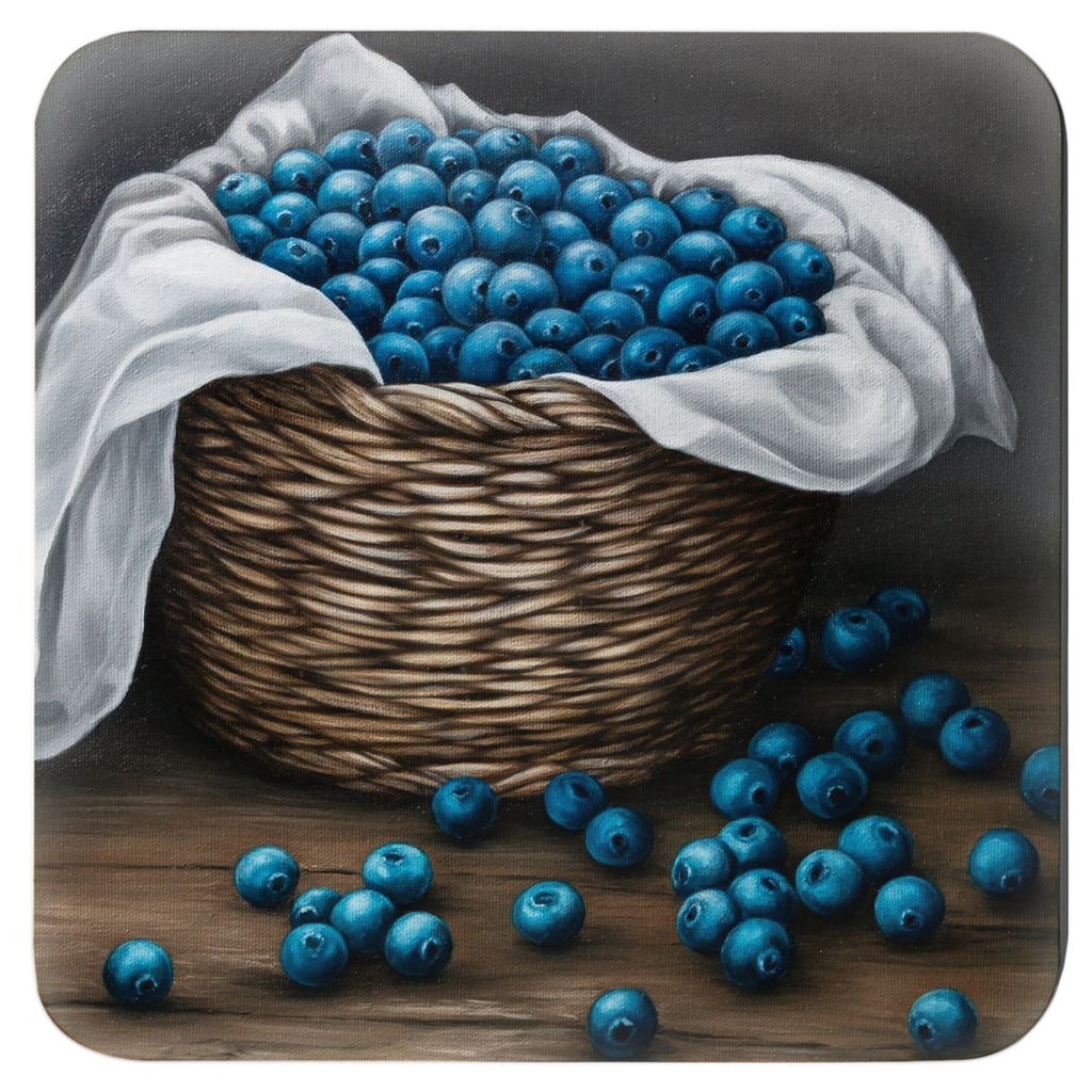 Sweet and Blue Coasters – The Monique Legault Studio Store